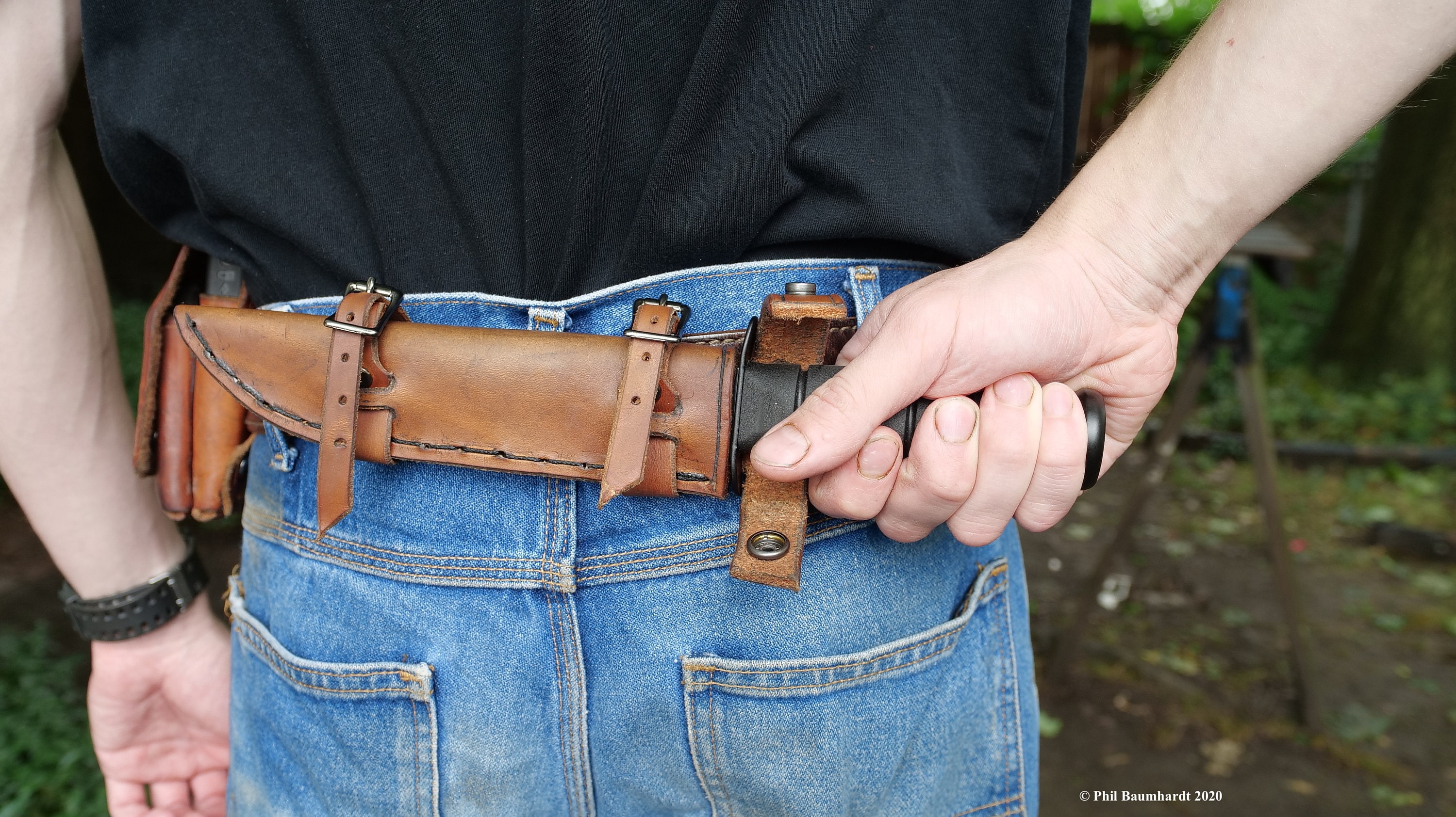 Scout Carry/cross Draw Sheath for 7 KA-BAR Marine - Etsy