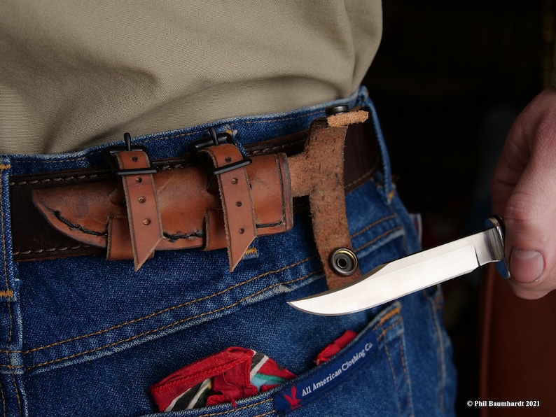 Horizontal Sheath for Buck 102 Cross Draw or Scout Carry - Etsy