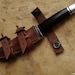 Horizontal Sheath for Buck 102; Cross Draw or Scout Carry, Genuine ...