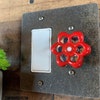Steampunk Triple Light Switch Cover With Wood Handles & Levers / Gear ...