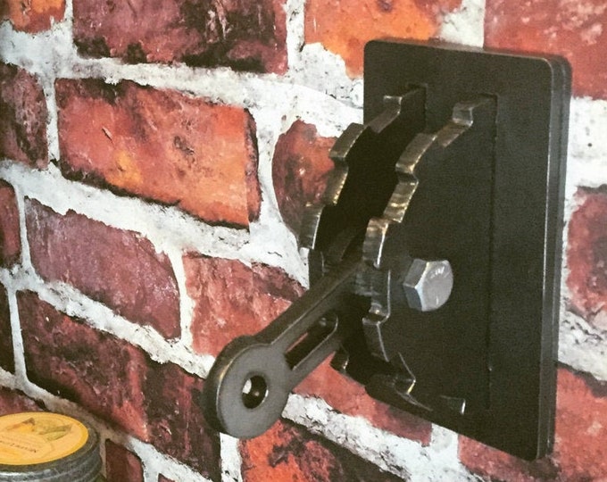 Steampunk Gear Light Switch Cover With Lever /steel/ - Etsy