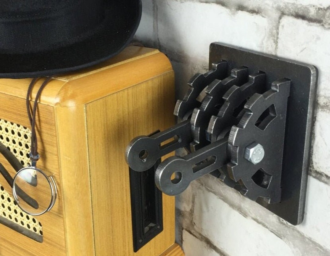 Double Light Switch Cover / Gear / Lever / Steampunk / Industrial ...