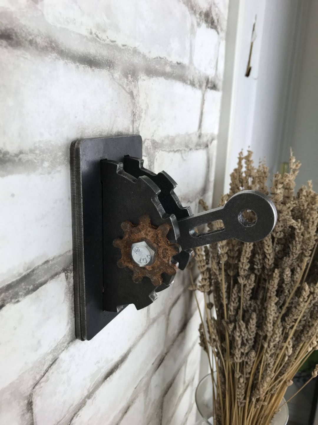 Steampunk Single Gang Light Switch Cover Plate With Rusty Gears ...