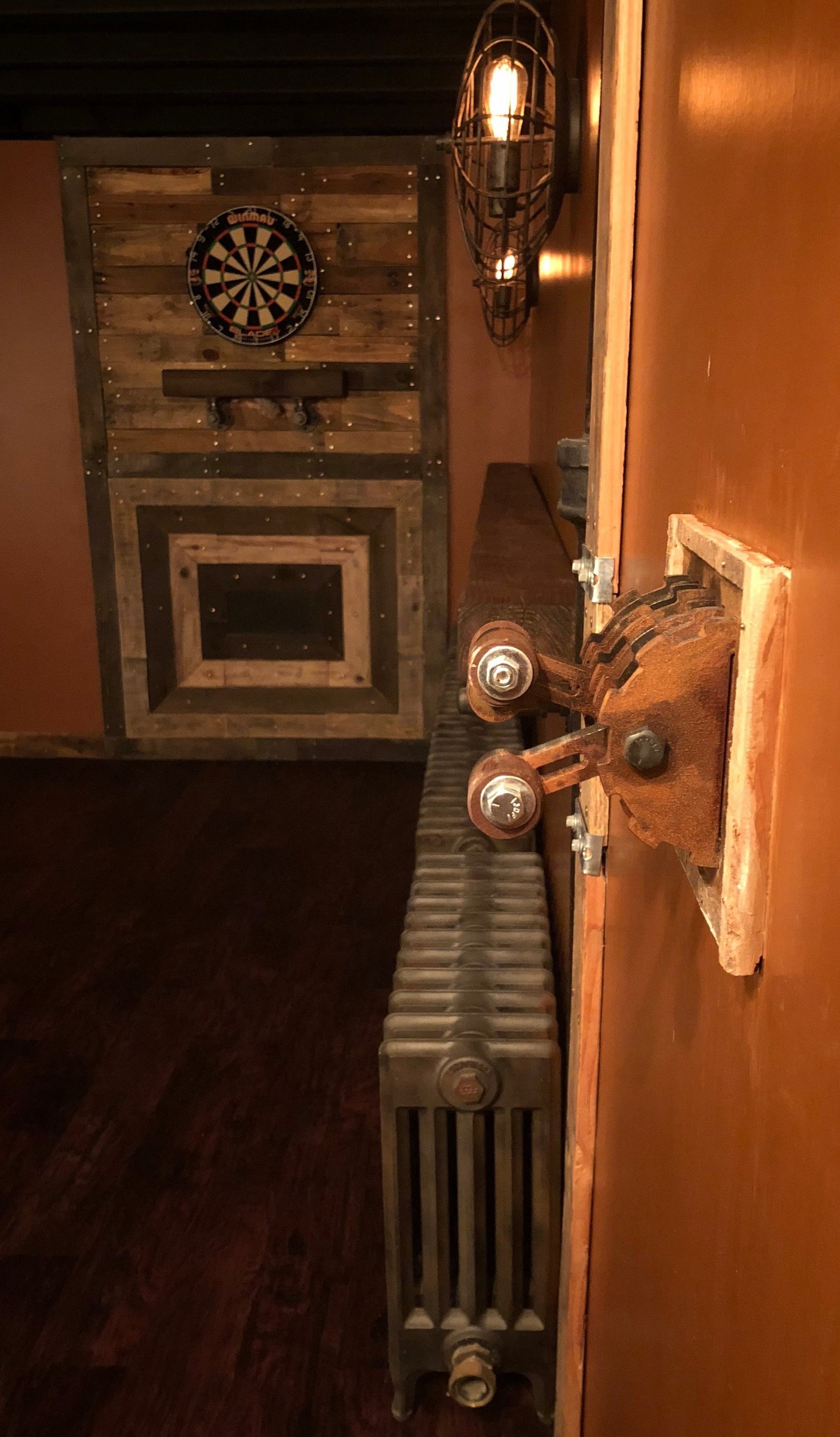 Industrial Steampunk Double Light Switch Plate With Wood - Etsy