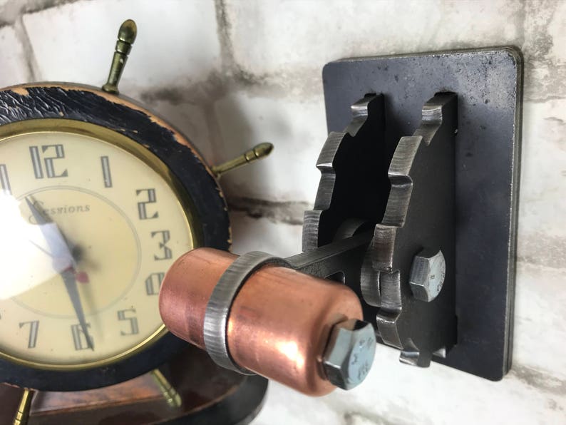 Steampunk Industrial Light Switch Cover With Lever and Copper - Etsy