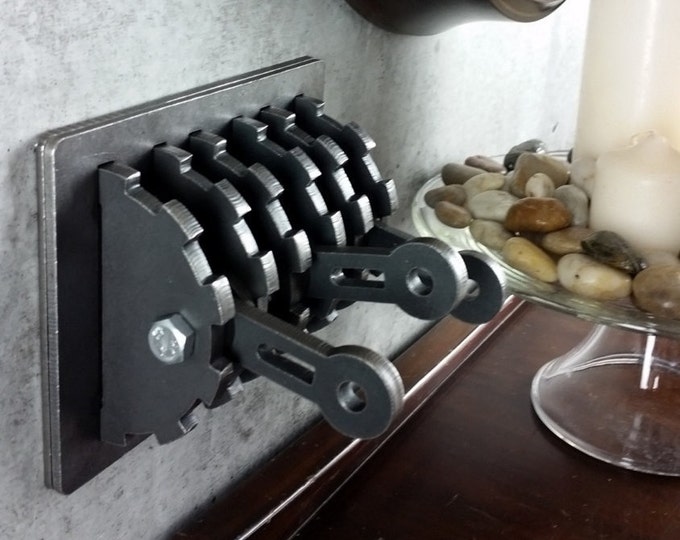 Triple Light Switch Cover With Levers / Steel / Steampunk - Etsy