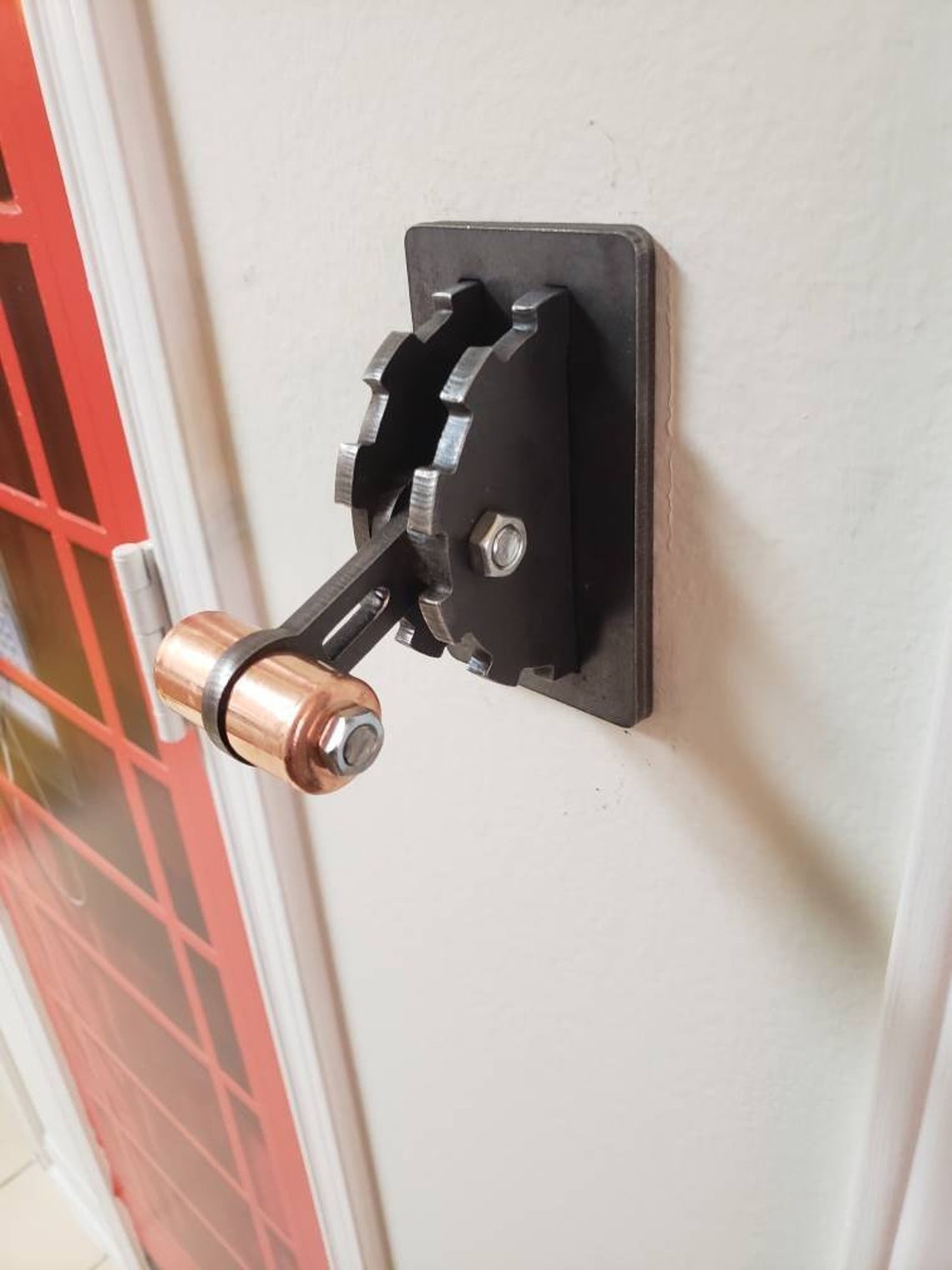 Steampunk Industrial Light Switch Cover With Lever and Copper - Etsy Canada