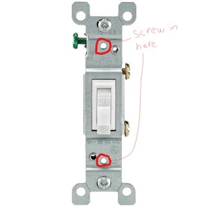 Double-gang Gear Light Switch Cover With Copper Handles / | Etsy