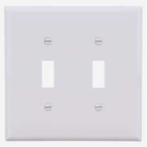 Gear Shaped Double Light Switch Cover With Wooden Handles and Center ...
