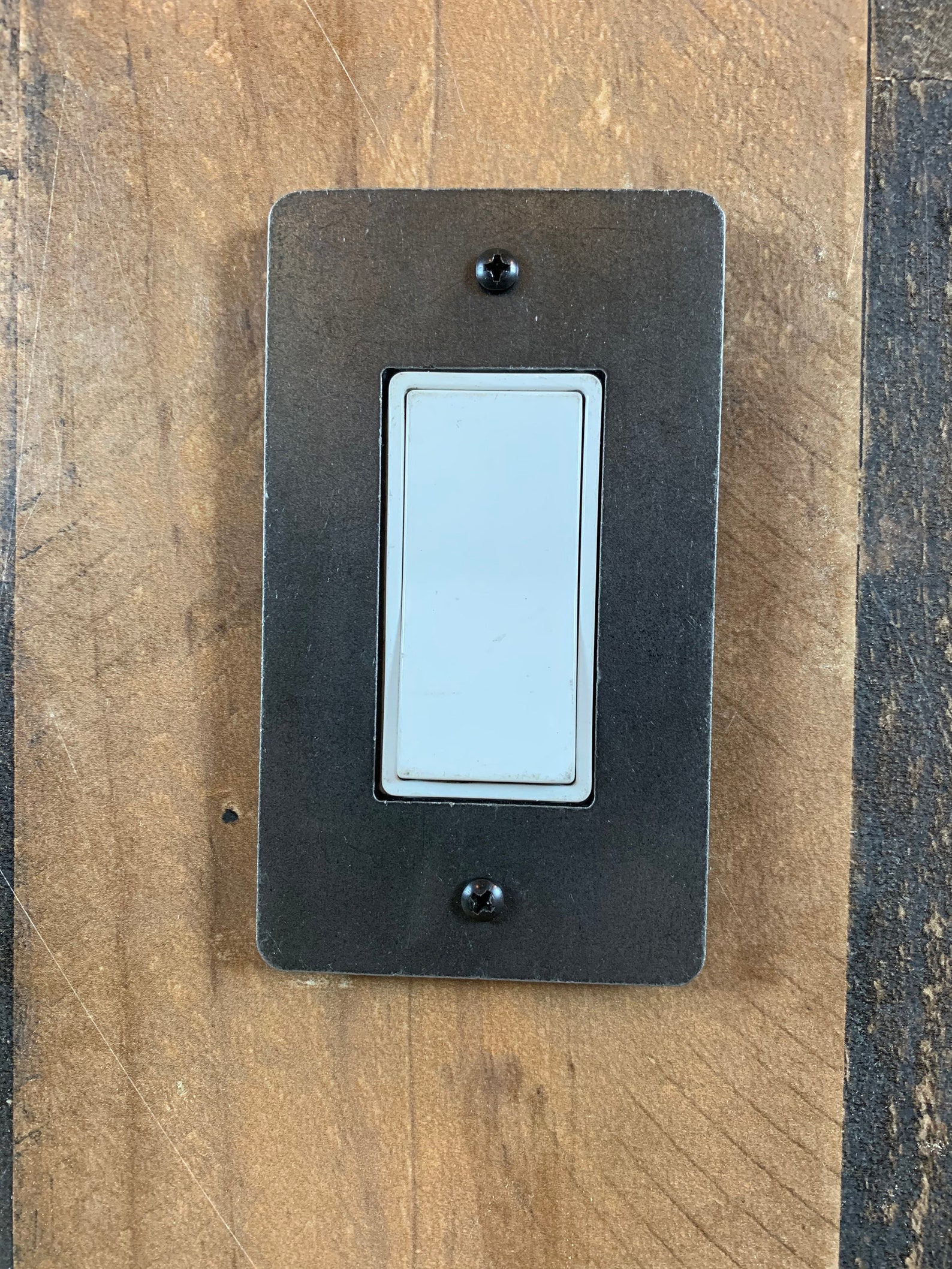 Steel Light Switch Cover / Rocker / Dimmer / Light Switch | Etsy