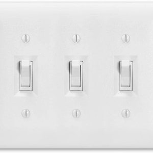 Triple-gang Gear Light Switch Cover With Lever and Copper Handles ...