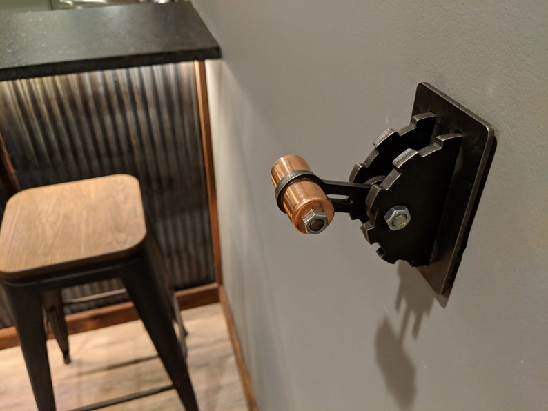 Steampunk Industrial Light Switch Cover With Lever and Copper | Etsy