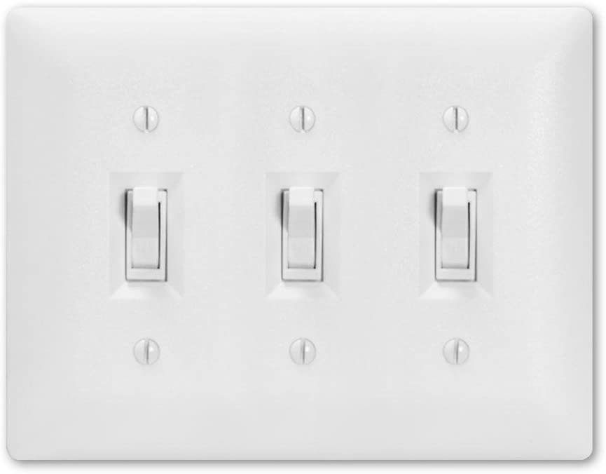 Triple Light Switch Cover With Levers / Steel / Steampunk | Etsy