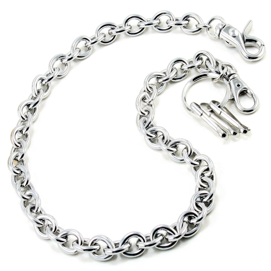 Doublek Water Drop Simple Strong Biker Trucker Key Jean Wallet Chain 23 ...