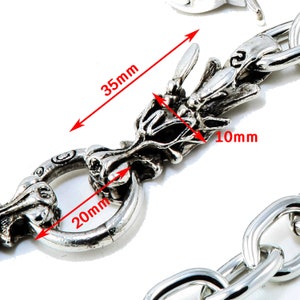 Doublek Dragon Connect Classic Biker Trucker Jean Wallet Chain 28 6.7oz ...