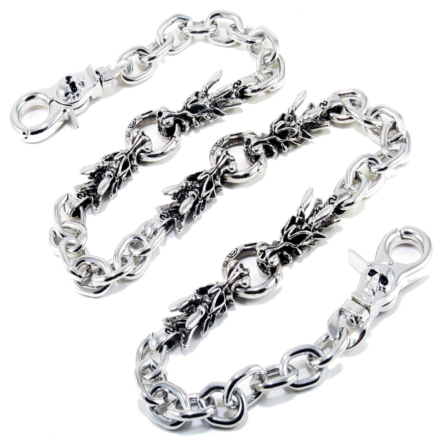 Doublek Dragon Connect Classic Biker Trucker Jean Wallet Chain - Etsy