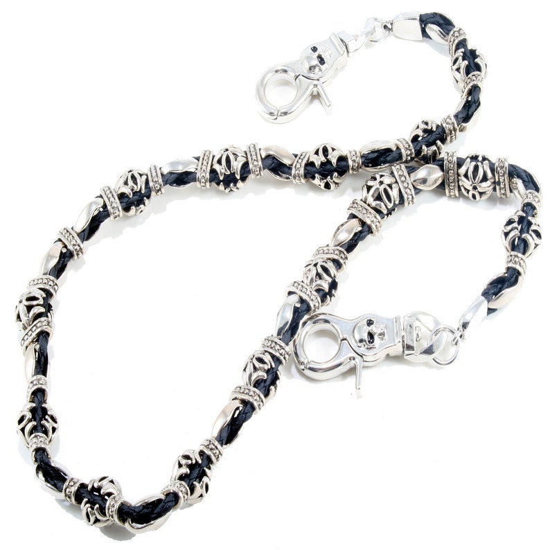 Doublek Leather Medieval Key Jean Wallet Chain CS45 27 - Etsy