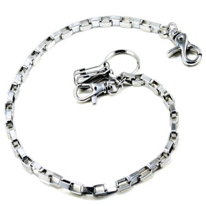 Doublek Square Strong Biker Trucker Key Jean Wallet Chain - Etsy