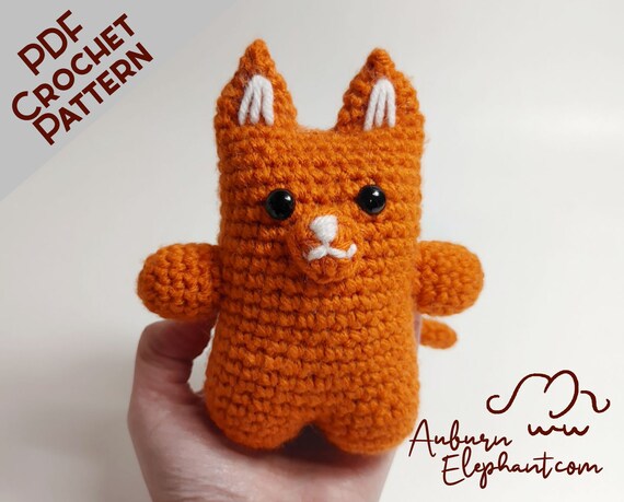 Scrappy Cat CROCHET PATTERN-PDF Only-handmade Gifts Quick | Etsy