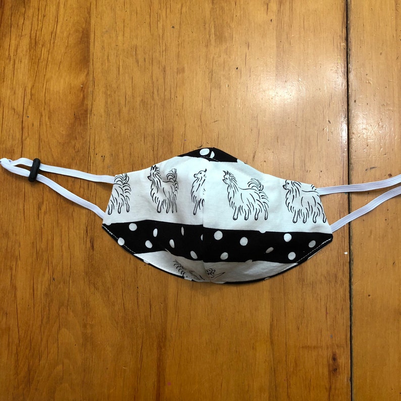 Face Mask With Nose Wire Adjustable Cotton Reusable Washable - Etsy