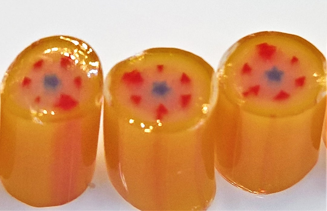 Murrini Cane unity, COE96 Vitrigraph Pulled Cane Chunks for Fusing ...