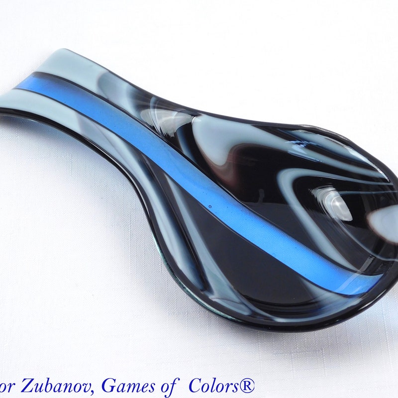 Glass Spoon Rest - Etsy