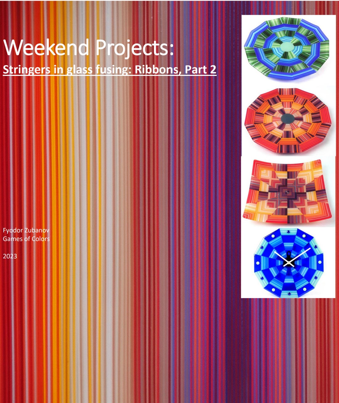 E-book weekend Projects: Stringers in Glass Fusing. - Etsy