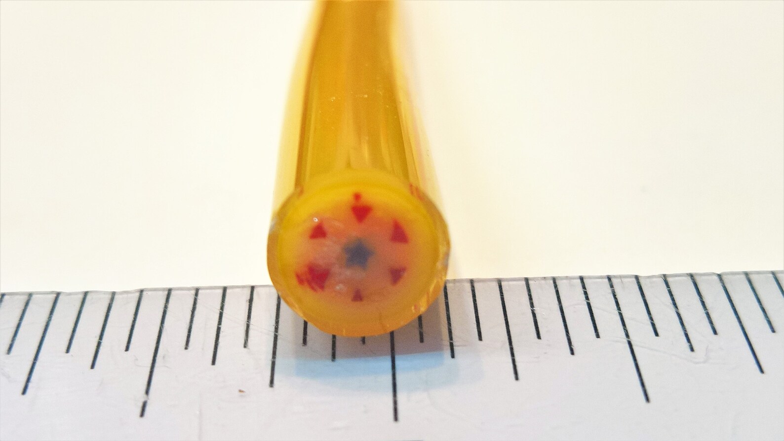 Murrini cane Unity COE96 vitrigraph pulled cane | Etsy