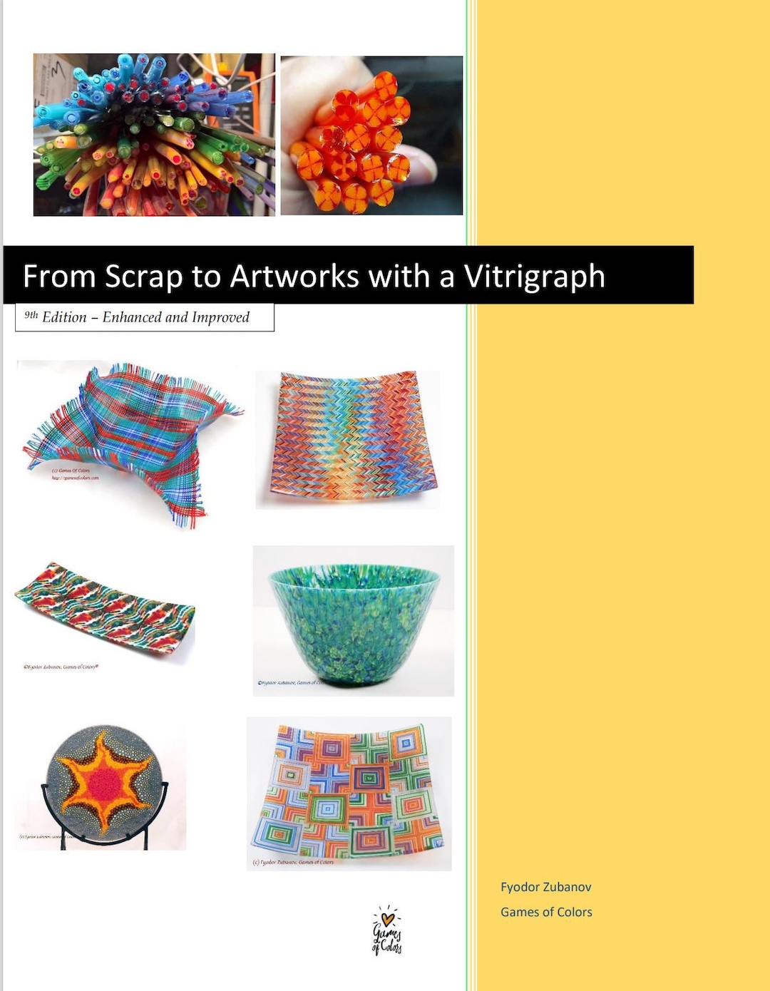 Vitrigraph Glass Art Ebook: Murrine & Fusing Tutorial (PDF) (9th ...