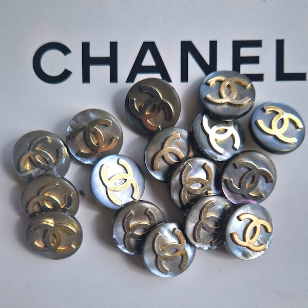 Chanel Buttons - Etsy