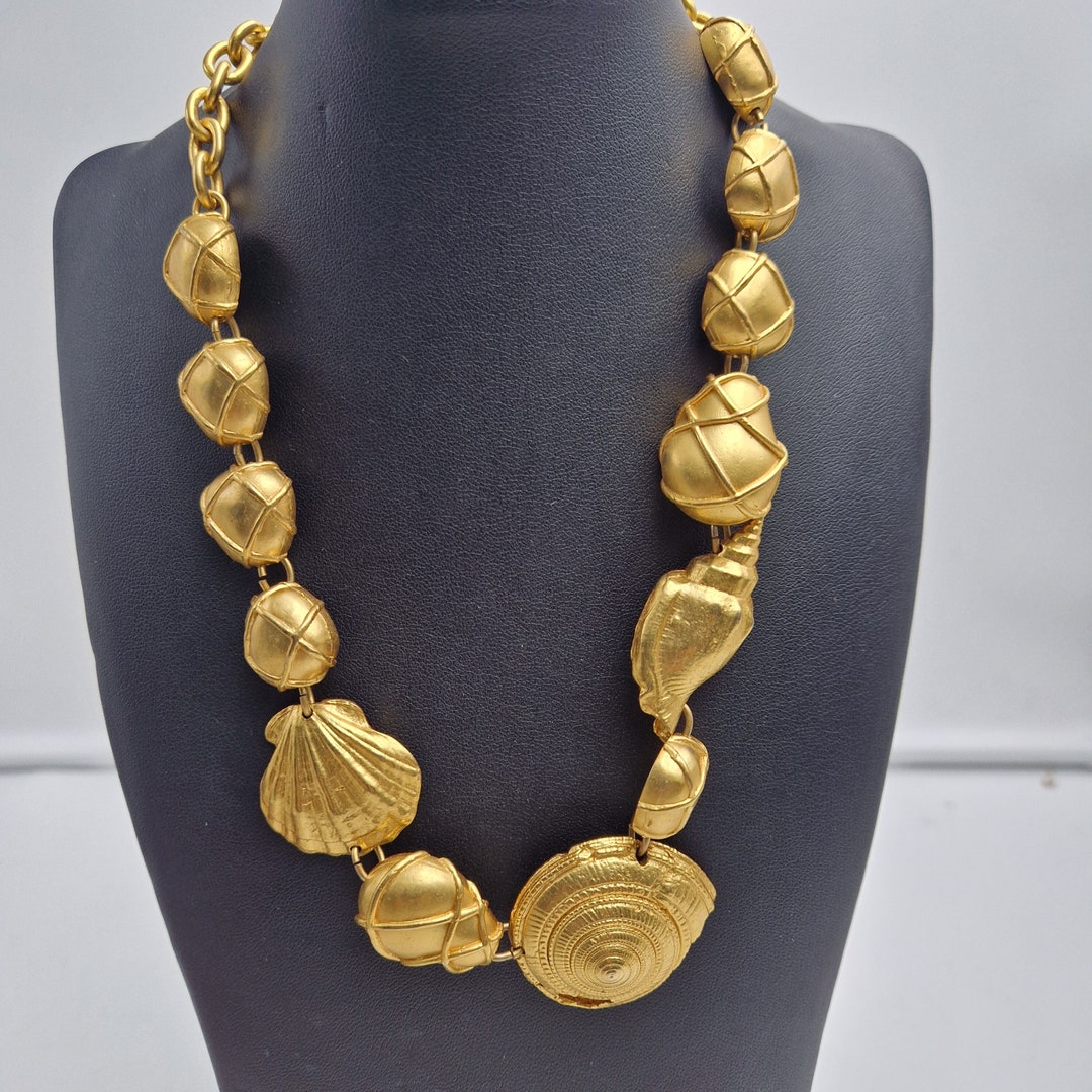 KENZO Necklace Shell Theme - Etsy