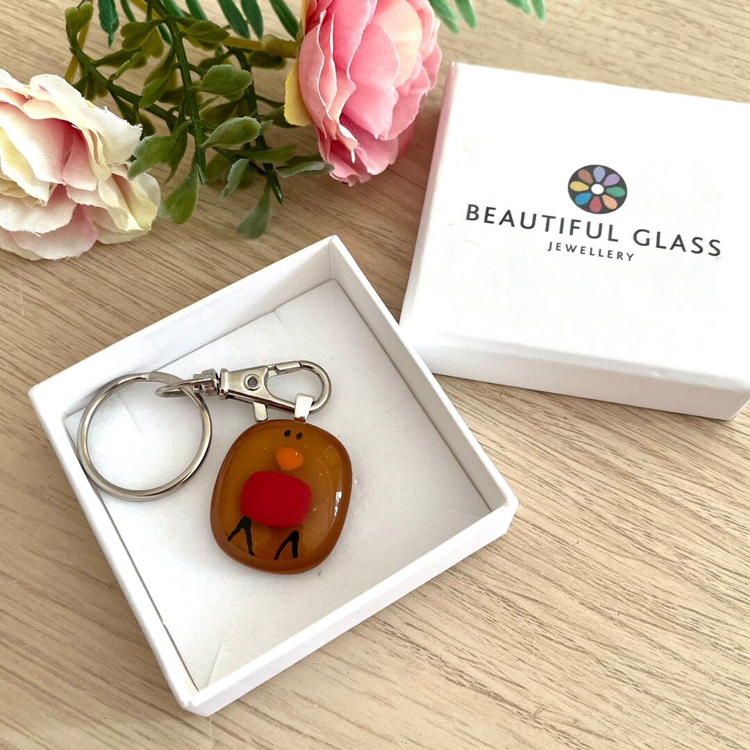 Robin Keyring, Cute Bird Present, Wildlife Lover, Thinking of You ...