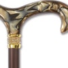 Hand Carved Folk Art Design Walking Cane - Funny Antique Walking Stick ...