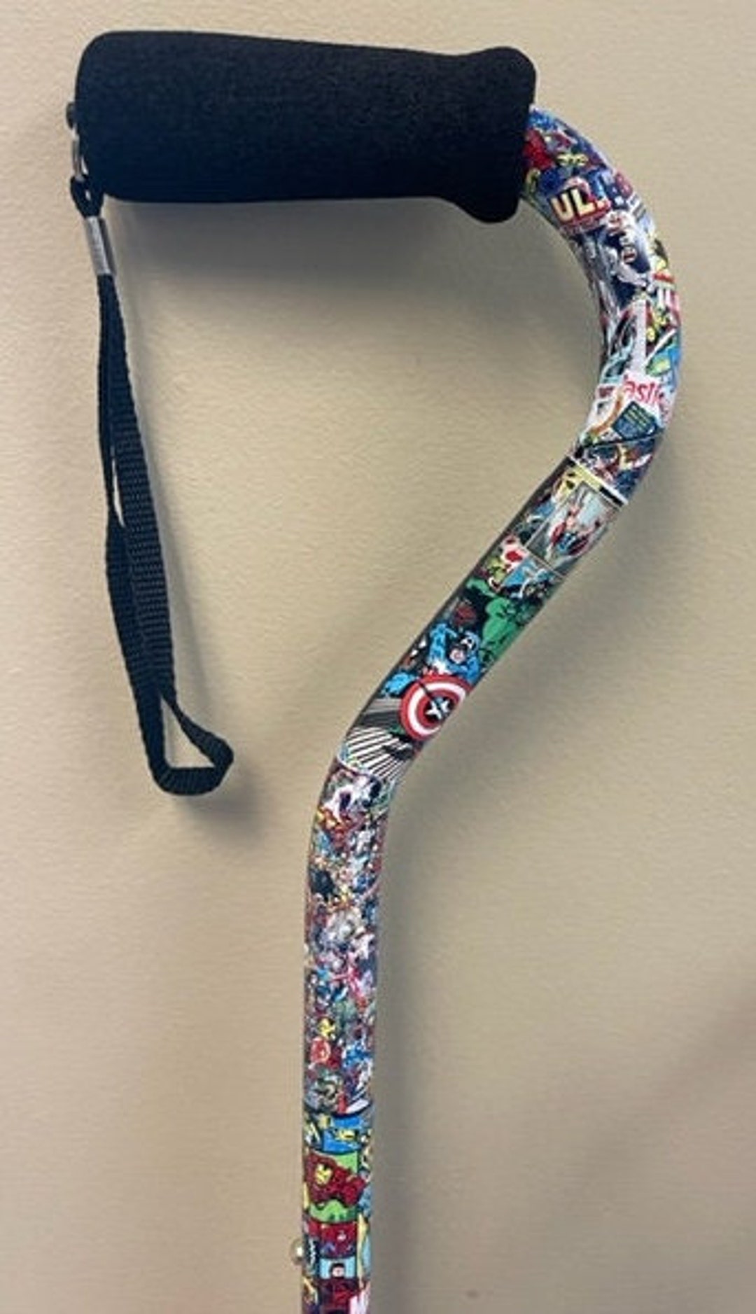 Custom Offset Cane Created by Sarah, Comic Pictures Custom Canes ...
