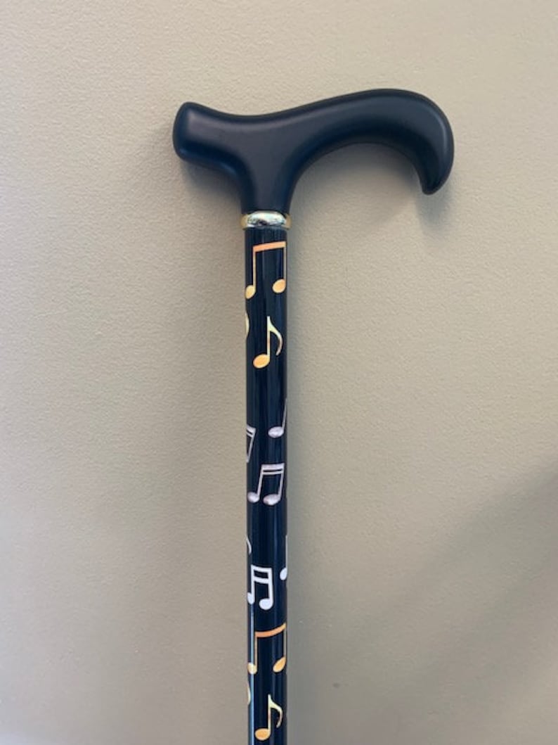 Custom Music Notes Walking Cane: Personalized Design Gift - Etsy