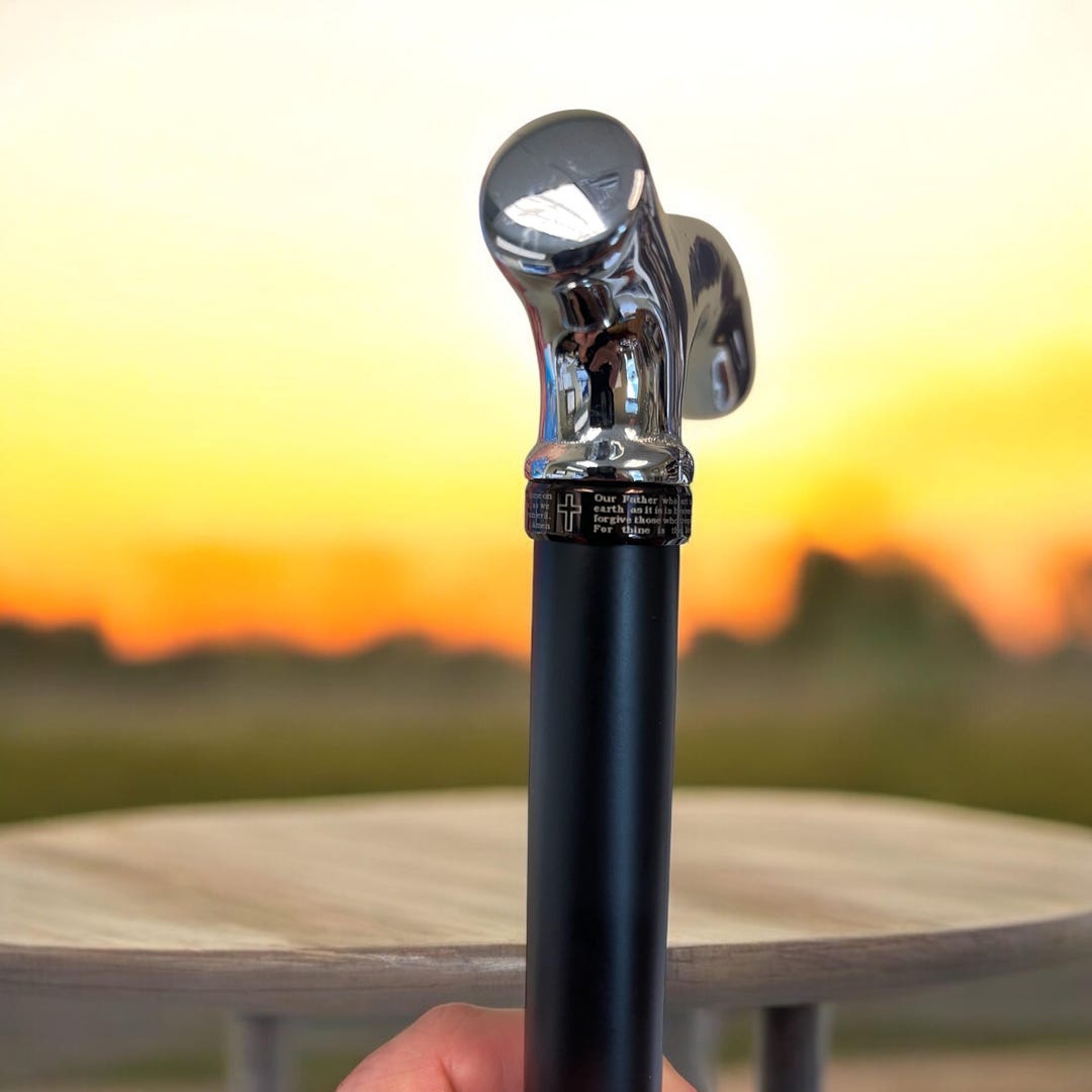 Women Religious Cane, Cross Wood Walking Cane, Lords Prayer Cane and ...