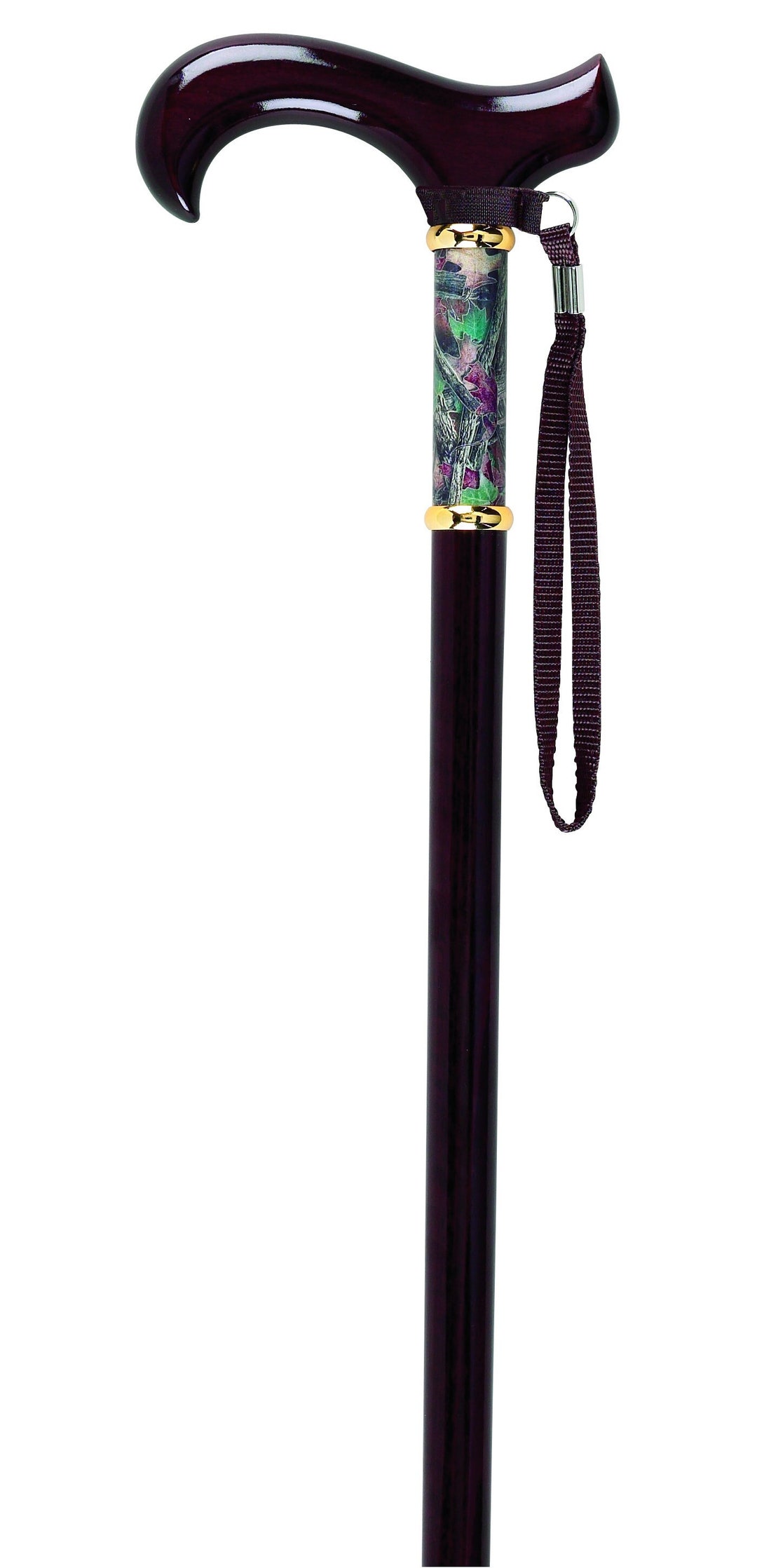 Woodlands Wood Derby Handle Walking Cane, Walking Cane for Men, Custom ...