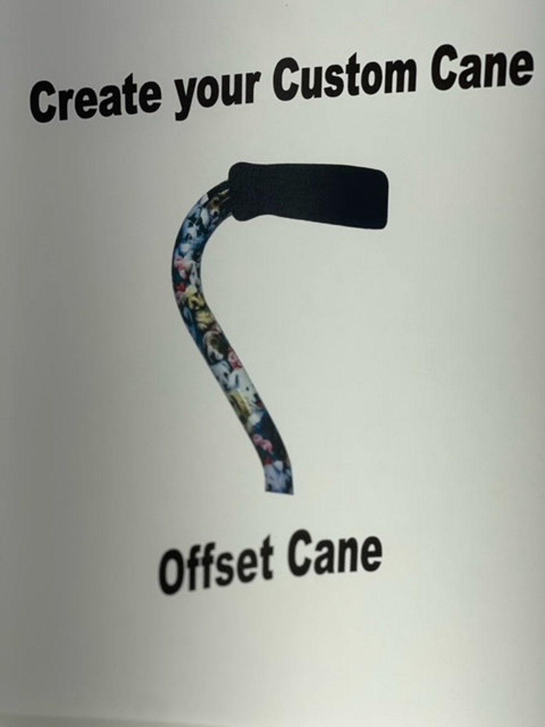 Custom Offset Cane, Walking Cane, Offset, Cane - Etsy Australia