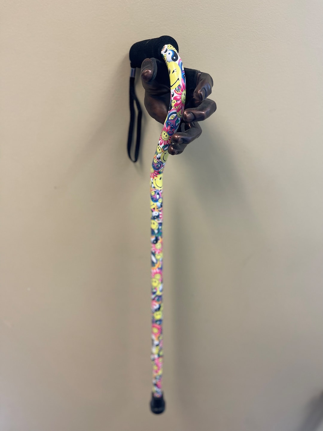 Offset Peace Love Smile Cane - Etsy