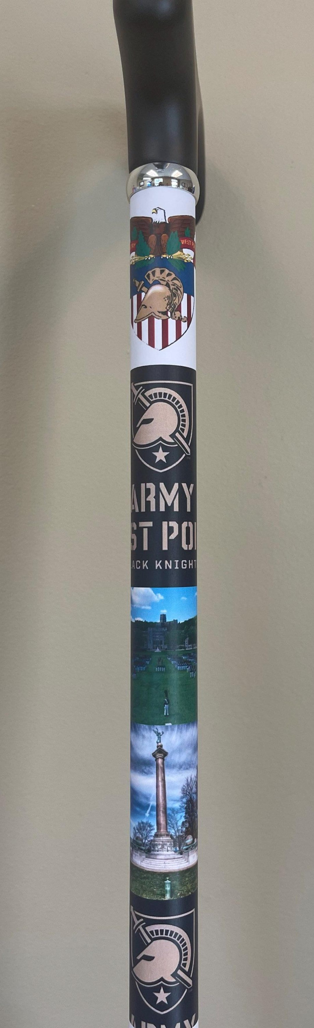 Custom Army With Purple Heart Walking Cane, Cane, Canes, Custom Cane ...