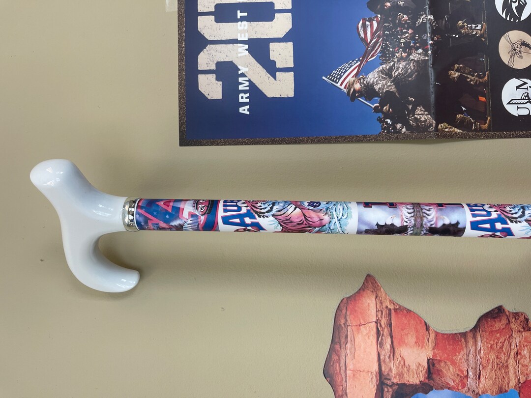 Custom Football Custom Logo Cane Created From Your Pictures - Etsy