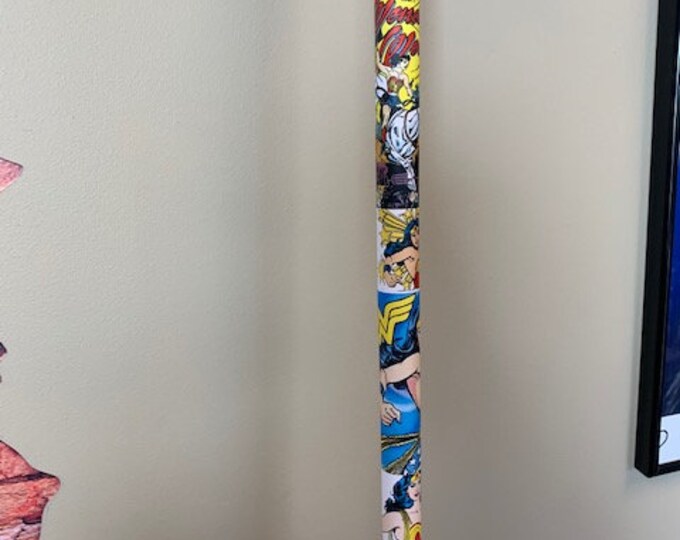 Wooden Walking Cane Fantasy Syren Ergonomic Palm Grip Handle Ships Lady ...