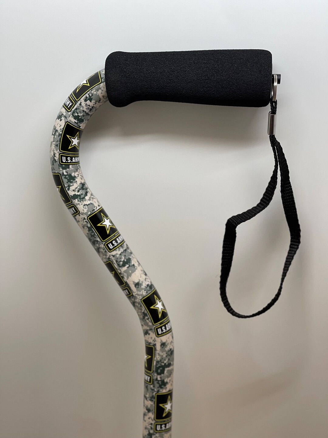 US ARMY Offset Walking Cane: Officially Licensed Camo Design - Etsy