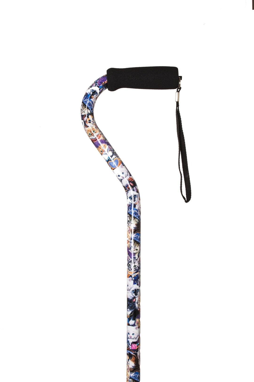 Offset Cats Cane, Cats, Cat Cane, Kittens, Kitten Cane, Kittens Cane ...