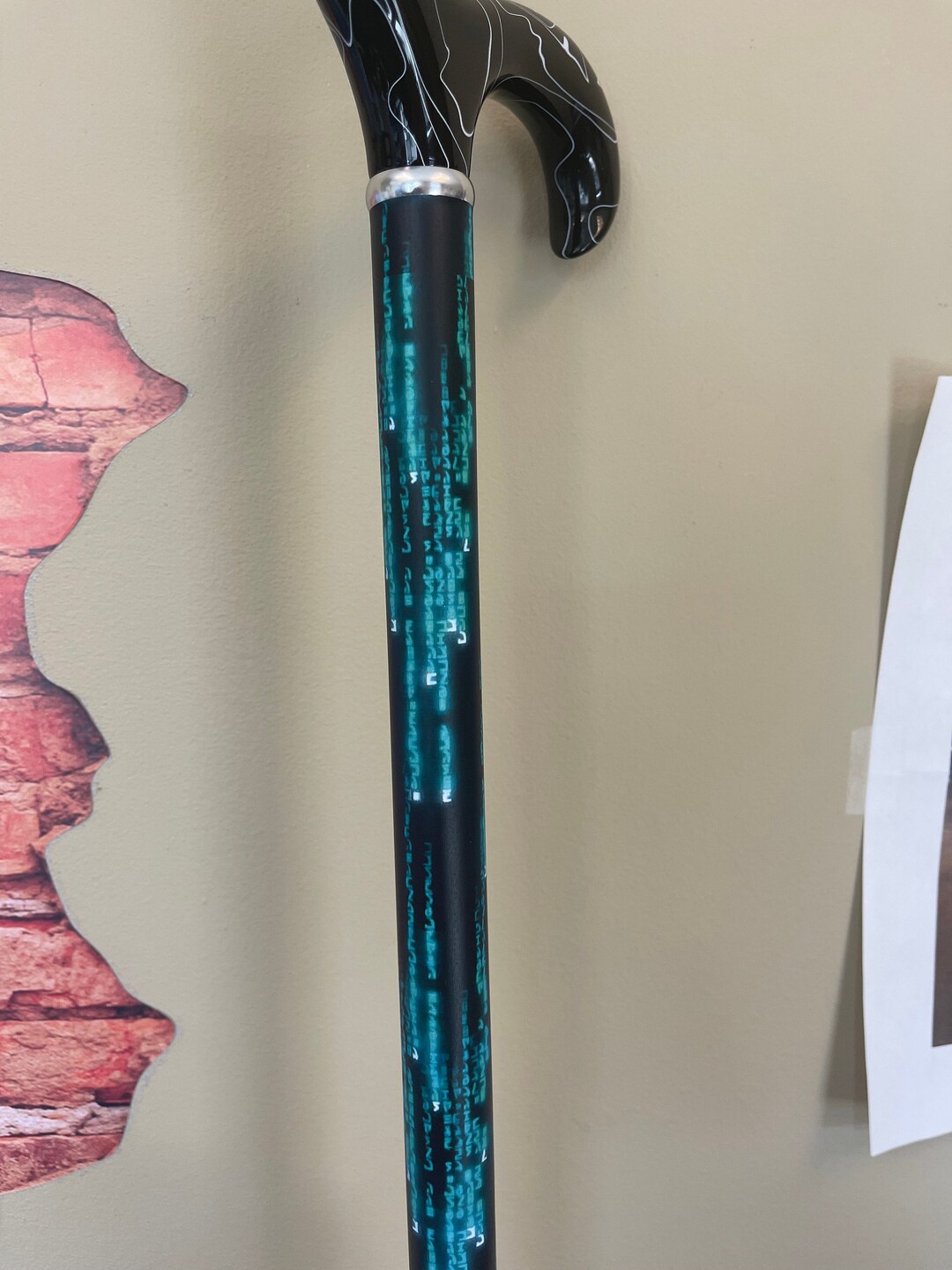 Custom Aluminum Walking Cane: Personalized Sports Design, Adjustable - Etsy