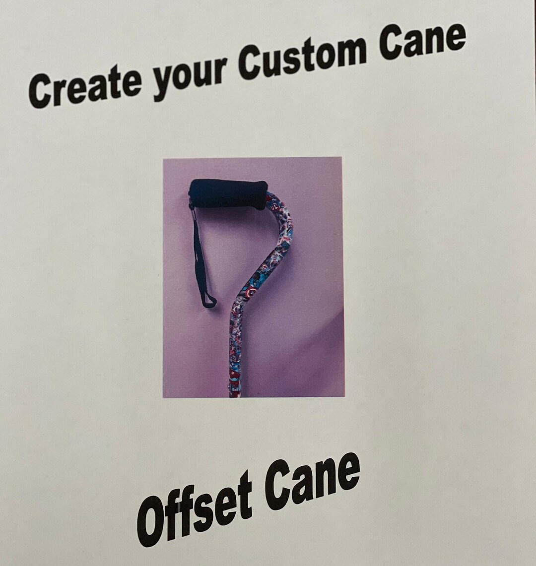 Custom Offset Cane Green Lightsaber Walking Cane - Etsy