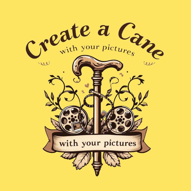 Custom Cane With Mascot Pictures, Create a Custom Cane Using Your ...