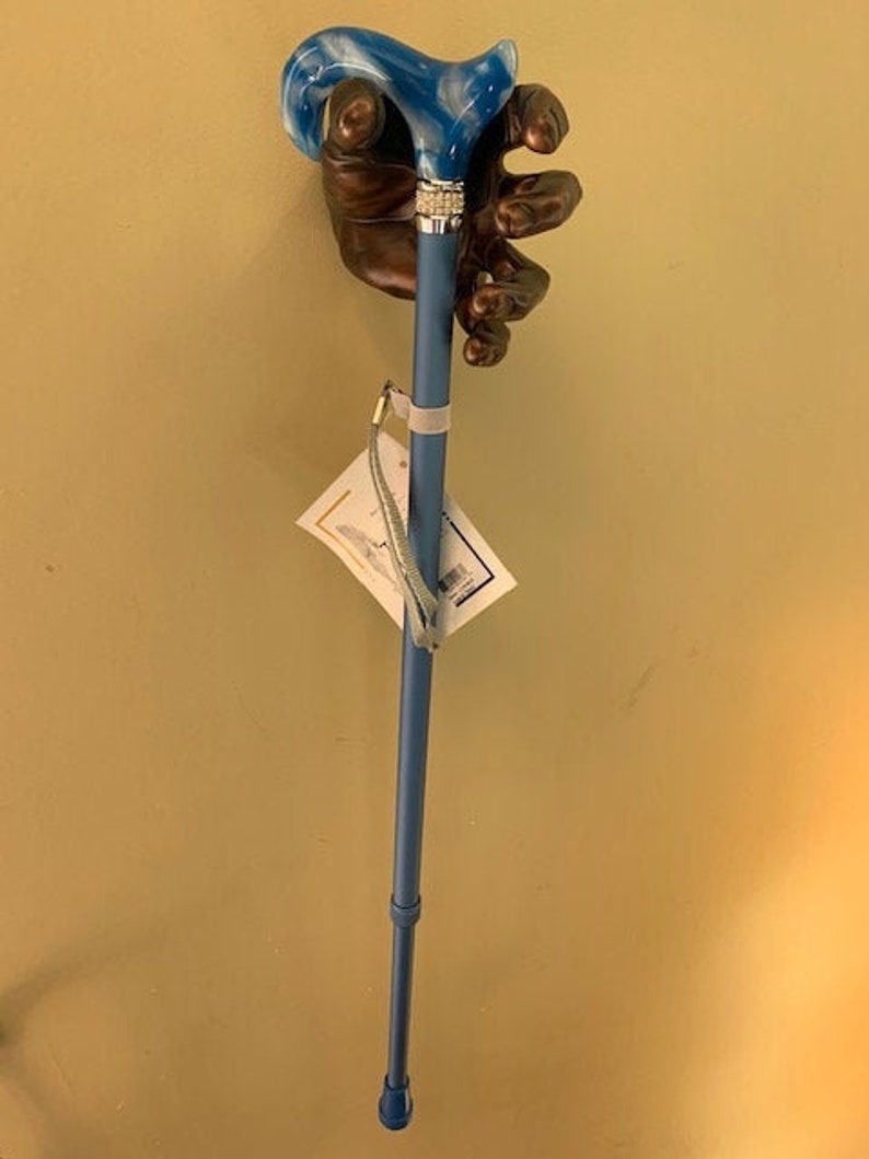 Blue Pearl Diamond Cane elegant cane walking cane for women | Etsy