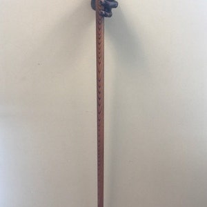 Custom Navy Wood Cane With Matching Handle and 4 Prong Rubber Tip - Etsy