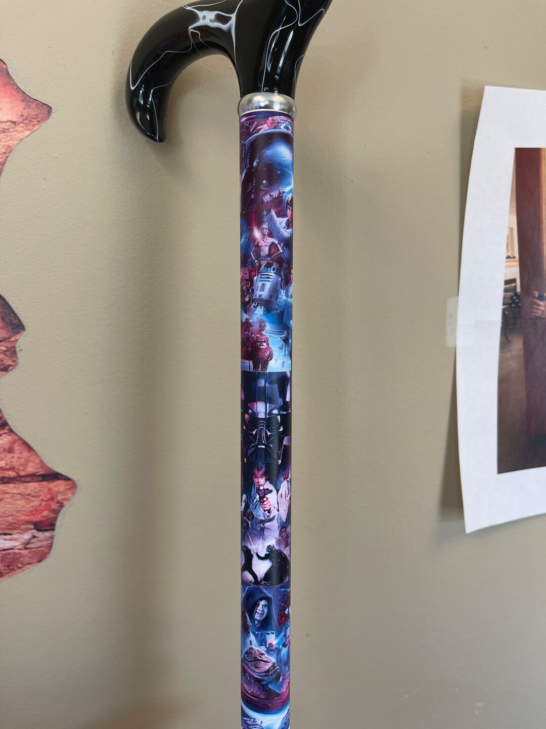 Custom Cane Made With Lou's Pictures, Canes, Walking Cane, Walking ...